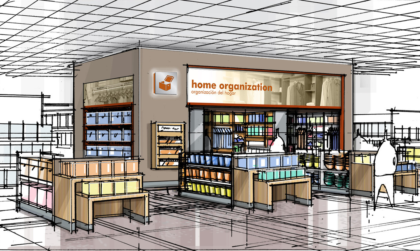 SAMPLE PROJECT: Big Box Retail by Richard Glenny at Coroflot.com