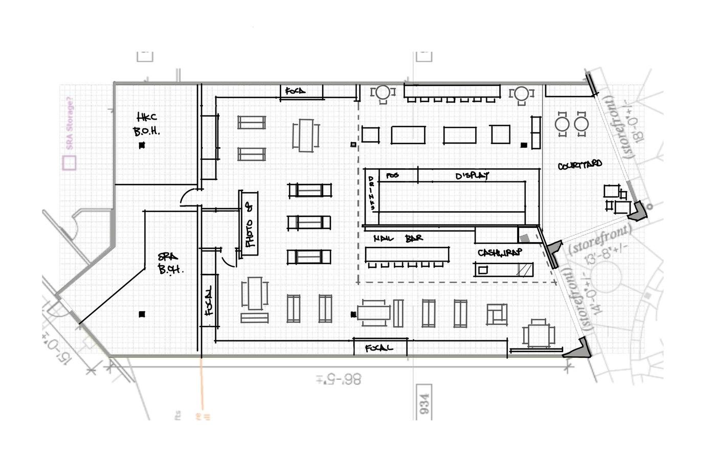 SAMPLE PROJECT: Retail & Cafe by Richard Glenny at Coroflot.com