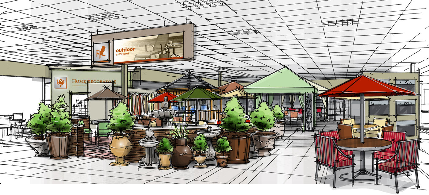 SAMPLE PROJECT: Big Box Retail by Richard Glenny at Coroflot.com