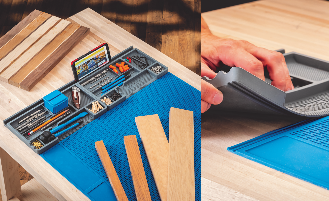 Rockler Silicone Project Tray by Jay Owens at Coroflot.com