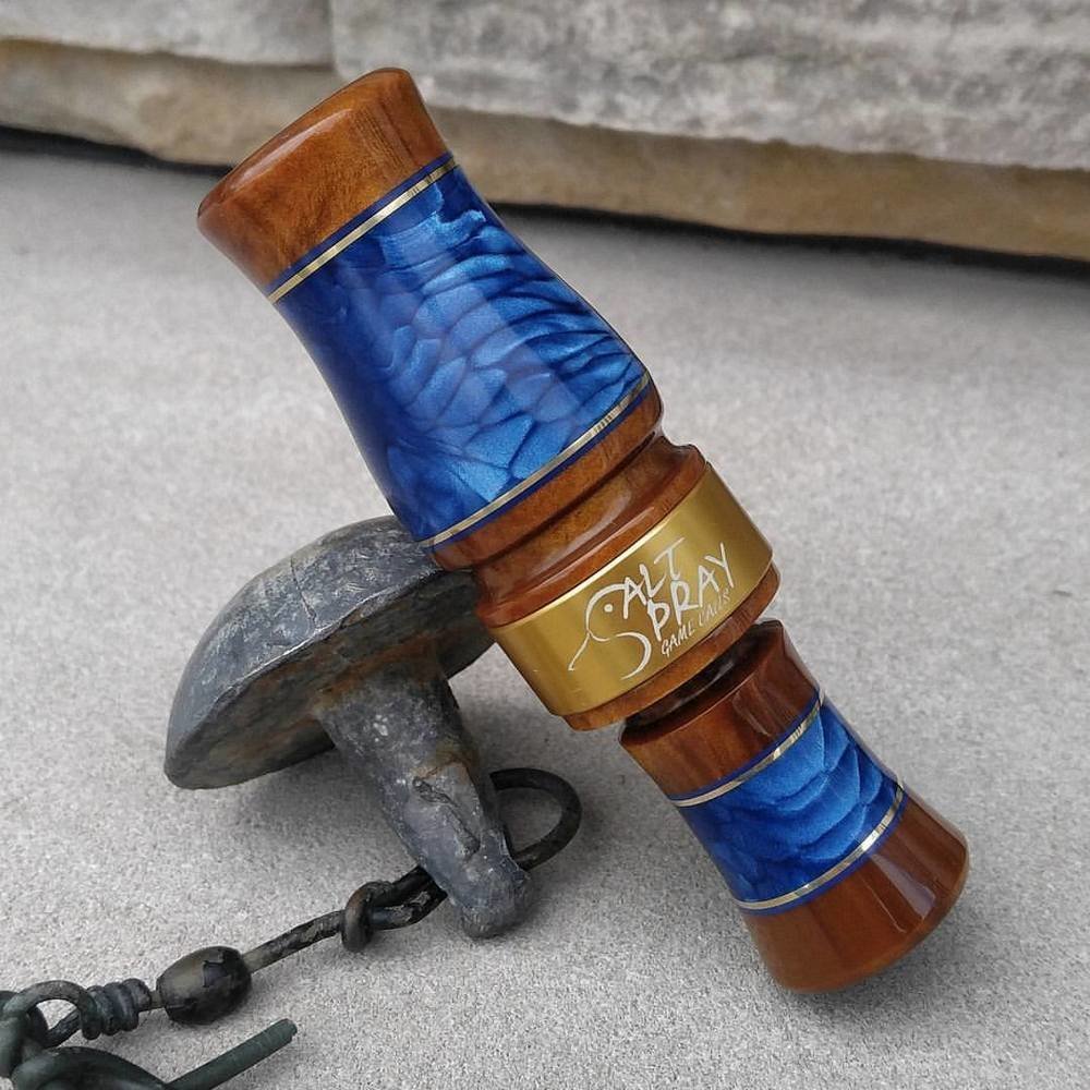 Salt Spray Game Calls Logo Design by Daina Behe at Coroflot.com