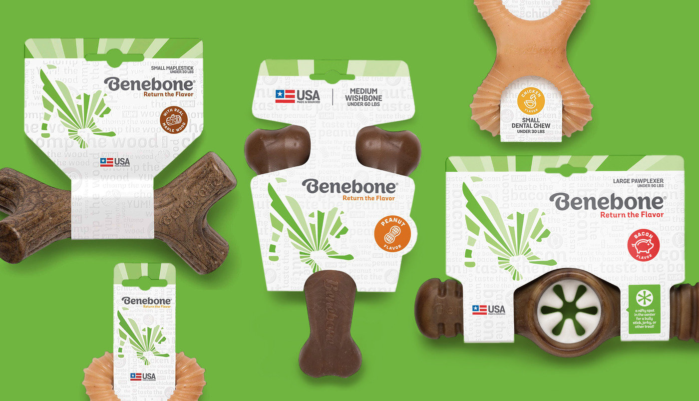 Benebone Packaging by stephen pannone at Coroflot.com