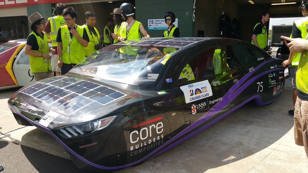 Sunswift Solar car VIolet by Raymond Zeng at Coroflot.com