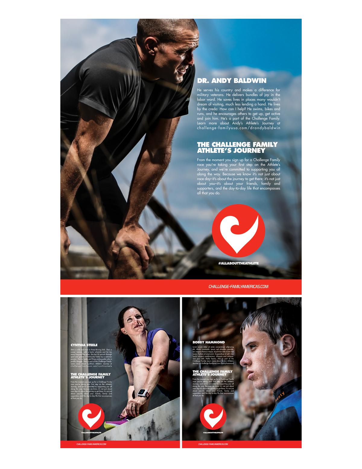 Challenge Family Magazine Ads by Adam Eck at Coroflot.com