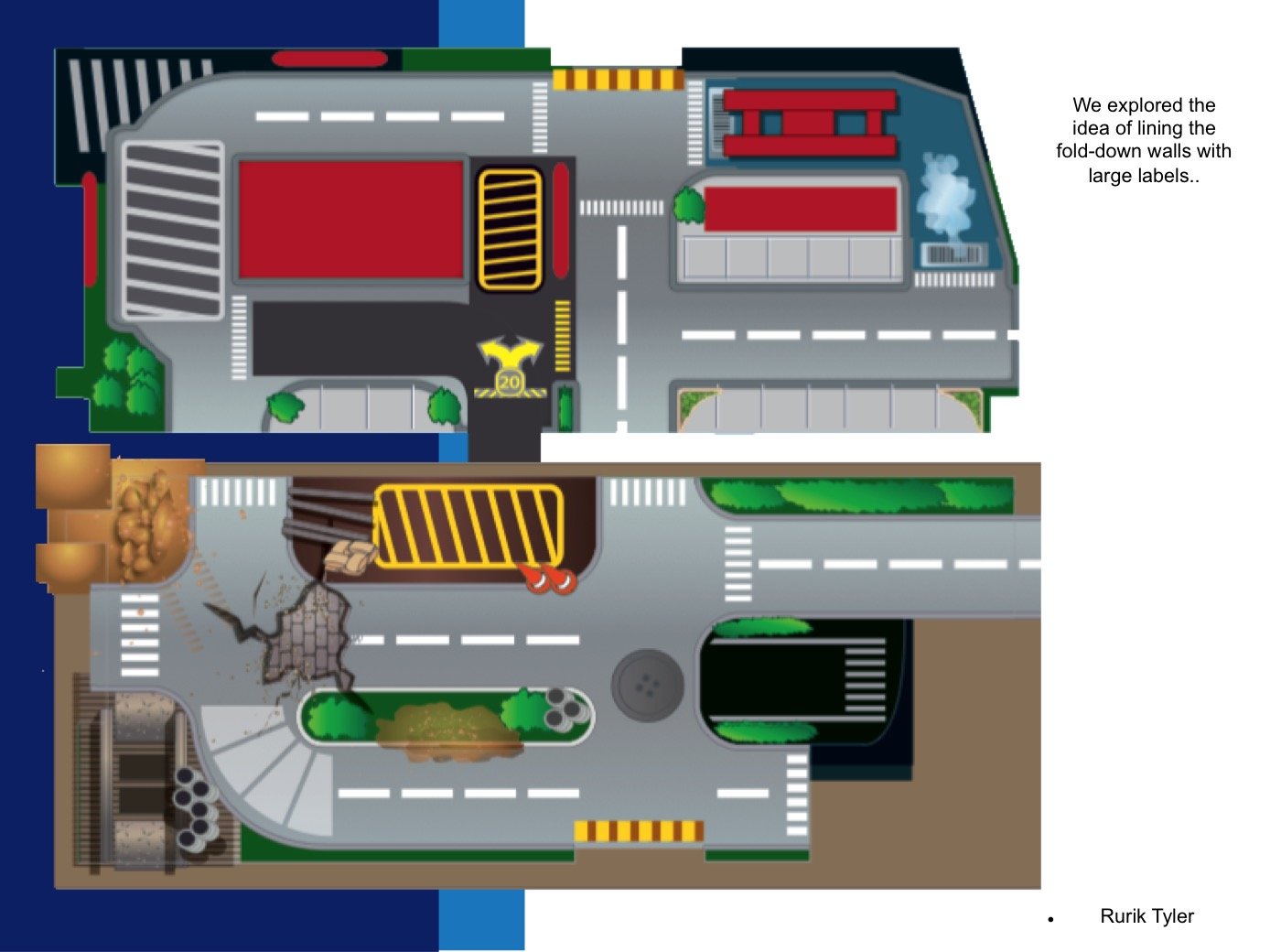 Fast Lane Folding Fire Truck by Rurik Tyler at Coroflot.com