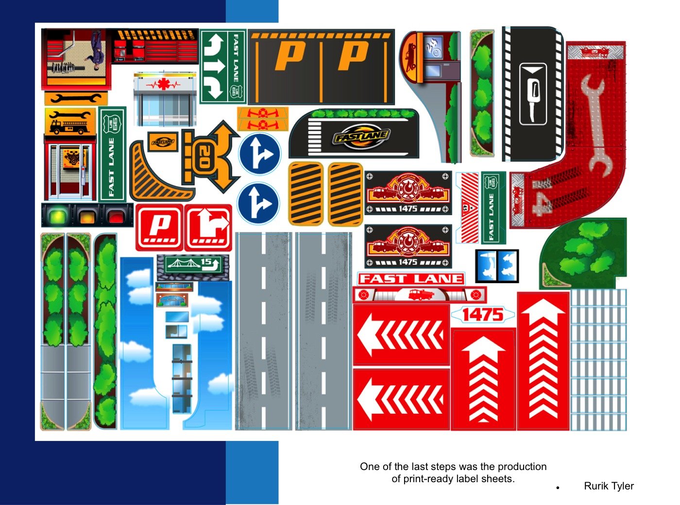 Fast Lane Folding Fire Truck by Rurik Tyler at Coroflot.com