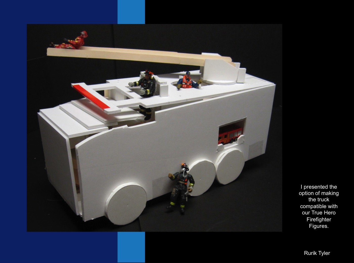 Fast Lane Folding Fire Truck by Rurik Tyler at Coroflot.com