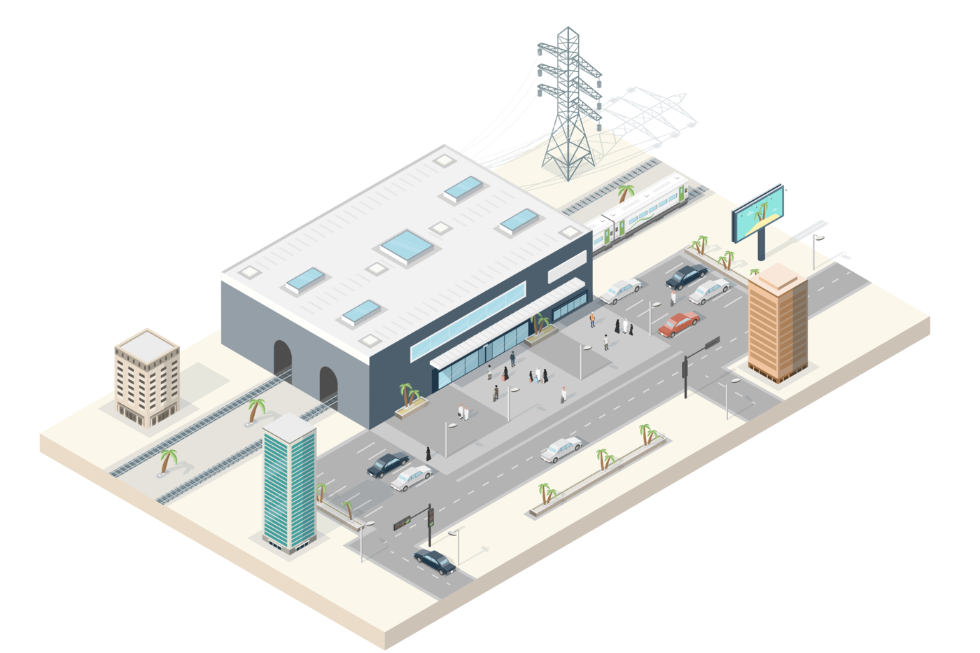 Smart Train Station (IoT) by Dan Kindley at Coroflot.com