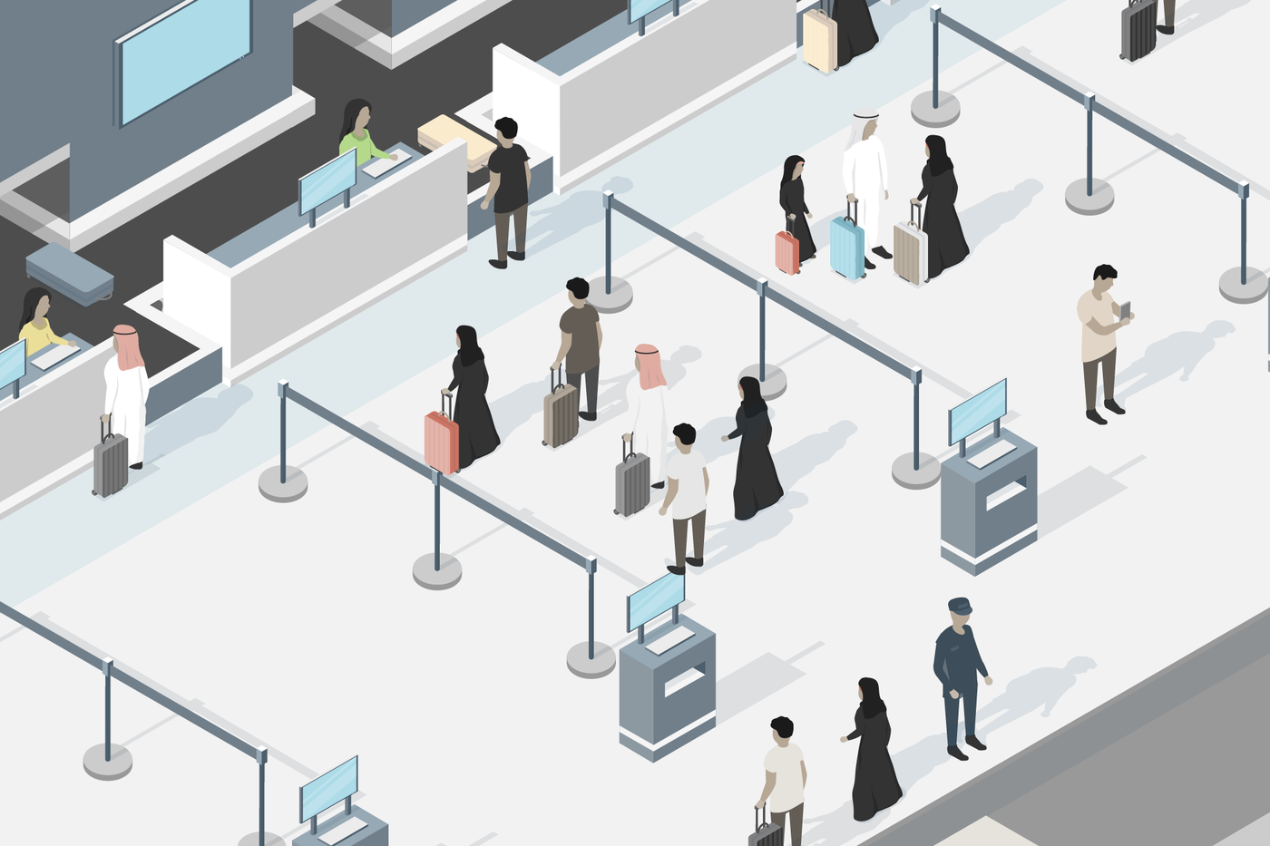 Smart Airport (IoT) - Saudi Arabia by Dan Kindley at Coroflot.com