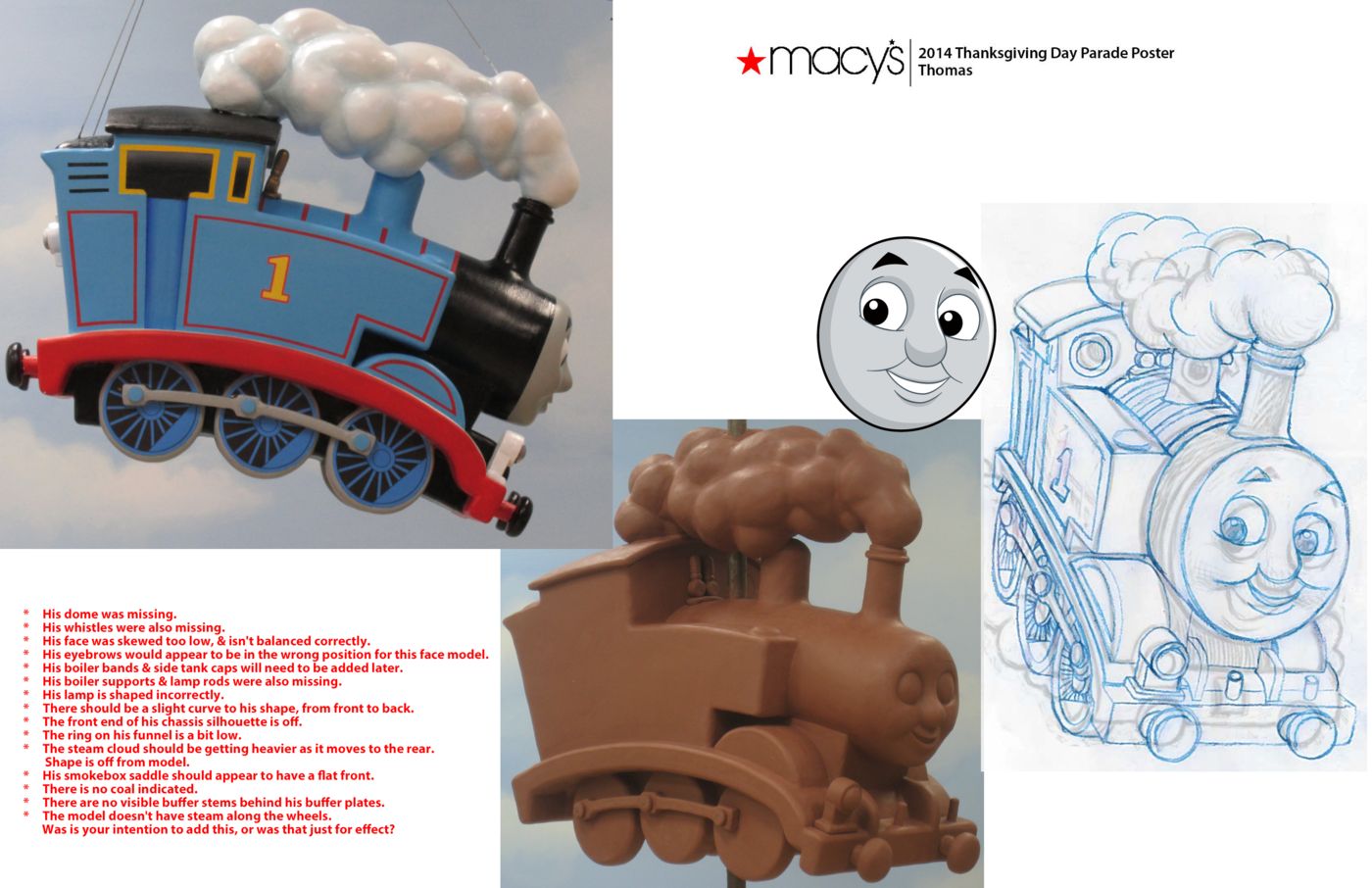 Macy's Thomas Balloon by Patrick Connolly at Coroflot.com