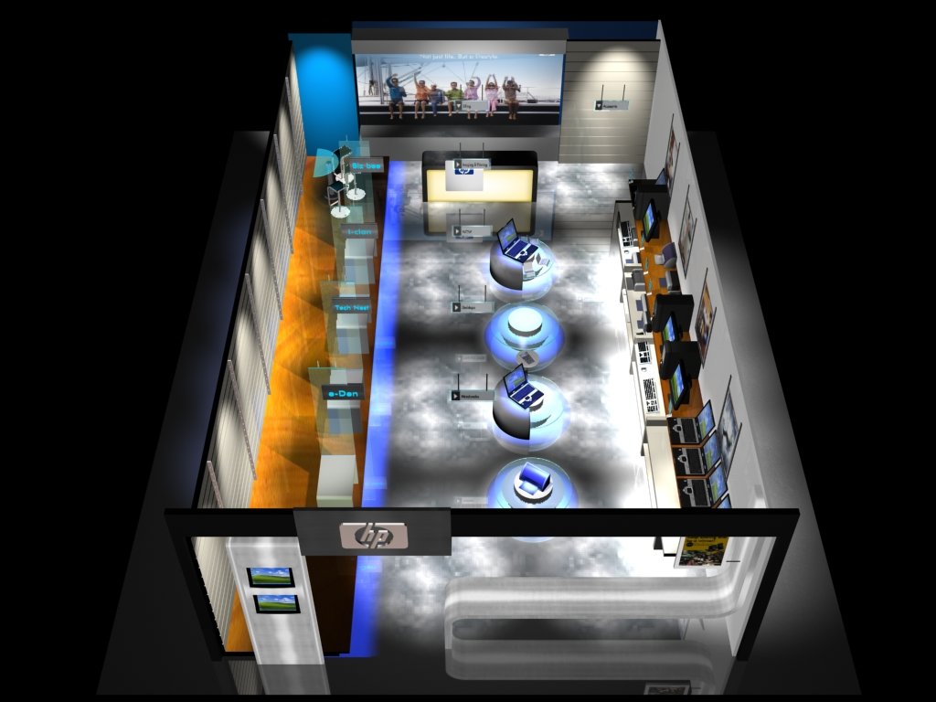 HP - Concept Retail Outlet by Rahul Nigam at Coroflot.com