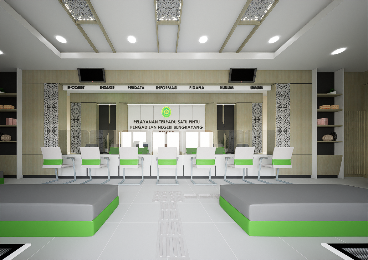 Interior Design PTSP Pengadilan Negeri Bengkayang by Ogi Rinaldi at ...
