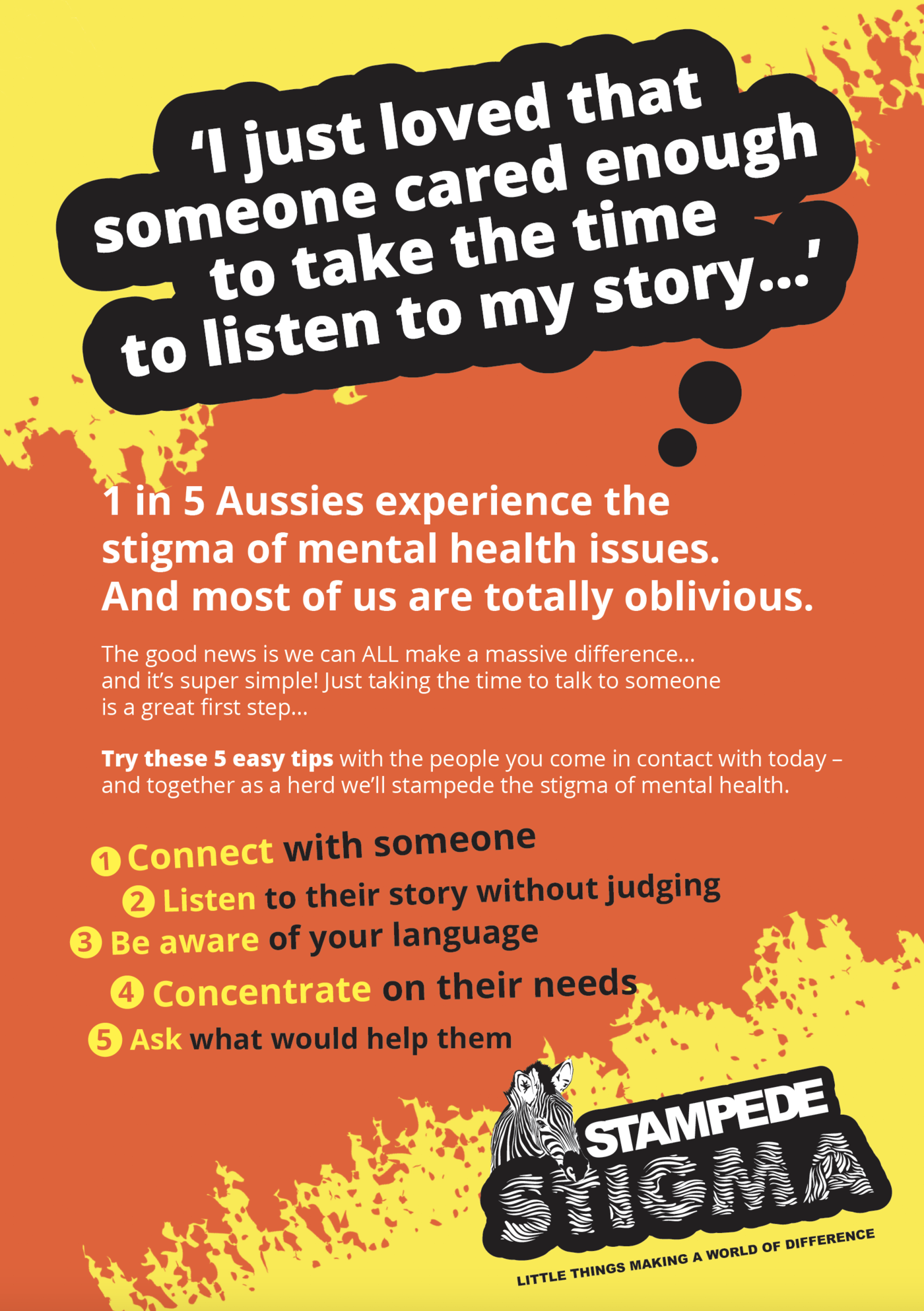 Stampede Stigma - A Positive Mental Health Campaign by Harry Williams ...