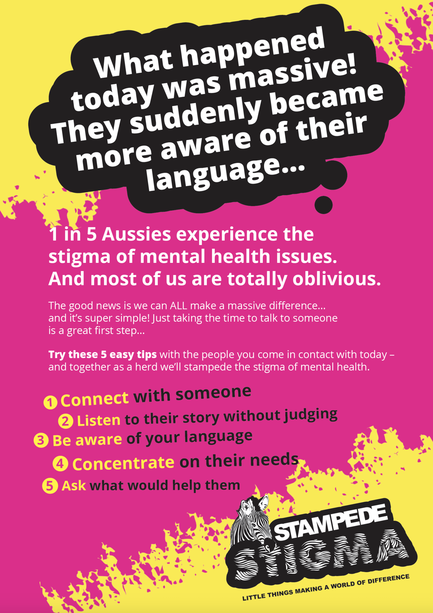 Stampede Stigma - A Positive Mental Health Campaign by Harry Williams ...