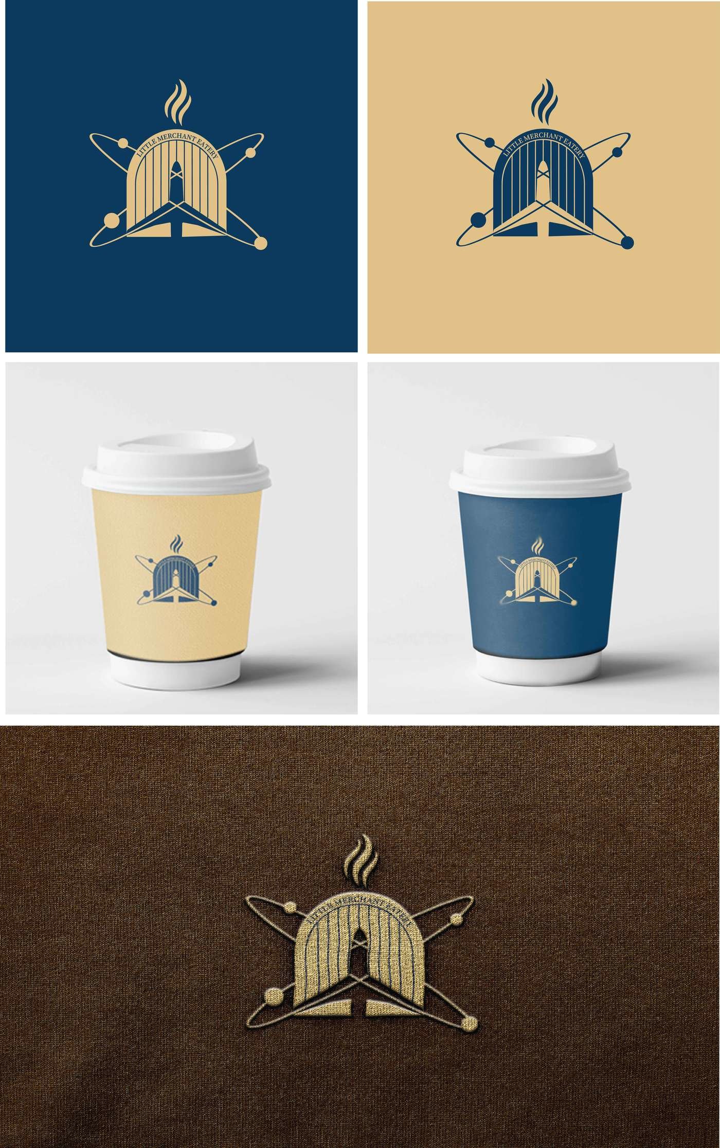 Little Merchant Eatery - Logo Design by Fadel Ahmad Mustary at Coroflot.com