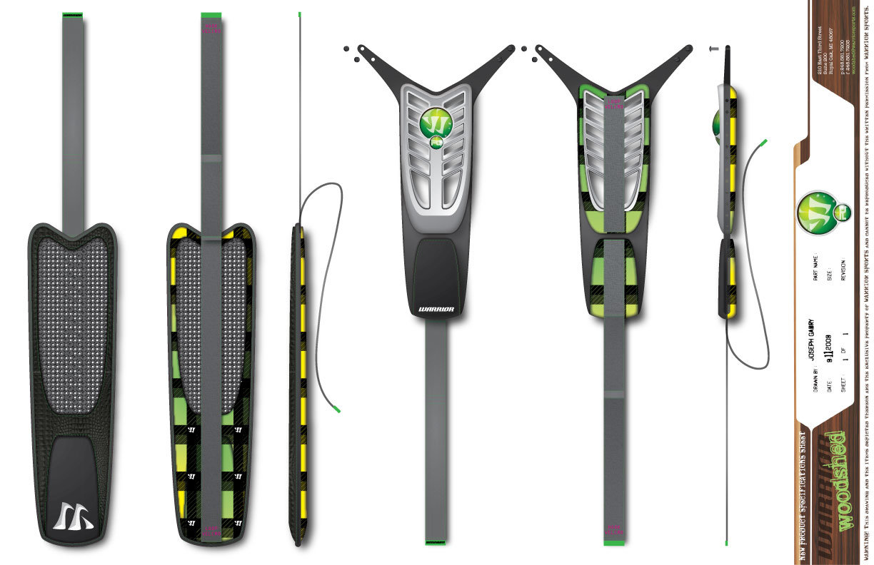 Warrior Sports :: Player's Club Concepts by Joseph Gabry at Coroflot.com