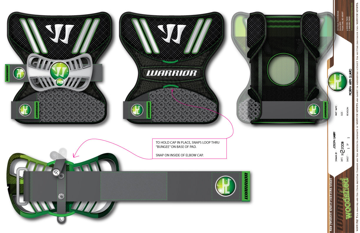 Warrior Sports :: Player's Club Concepts by Joseph Gabry at Coroflot.com