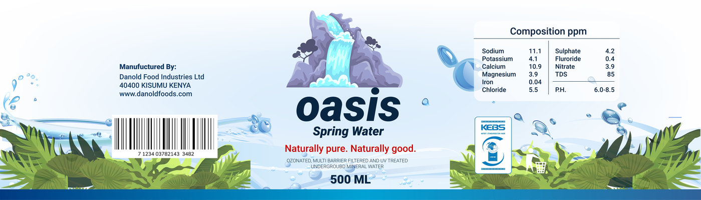 Oasis Spring Water by Bataire Thorgan Bryan at Coroflot.com