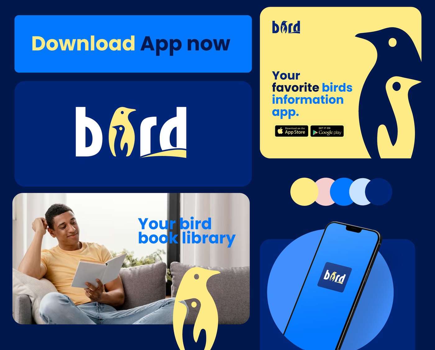 BIRD MOBILE APP LOGO by Bataire Thorgan Bryan at Coroflot.com