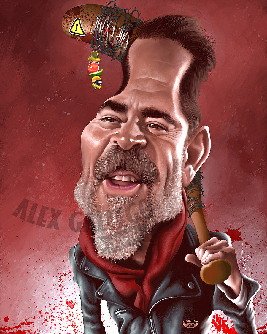Negan by Alex Gallego at Coroflot.com