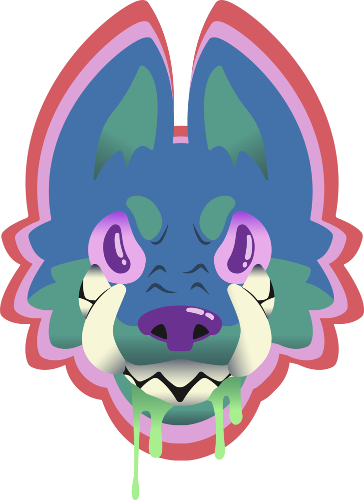 Tusked Wolf by Libbey O'Gorman at Coroflot.com