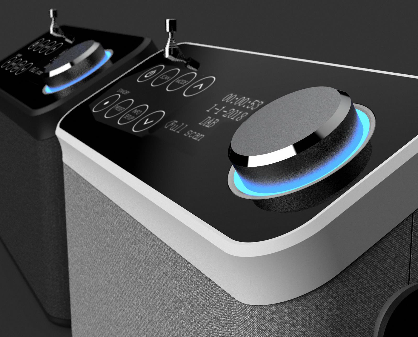 DAB Speaker Design by Cathy Wong at Coroflot.com