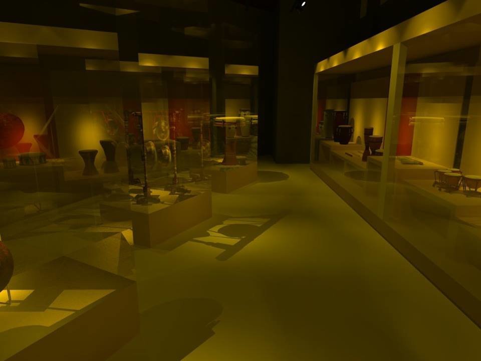 interior booth for Traditional Music instrument by Zulfikar Taqiuddin ...