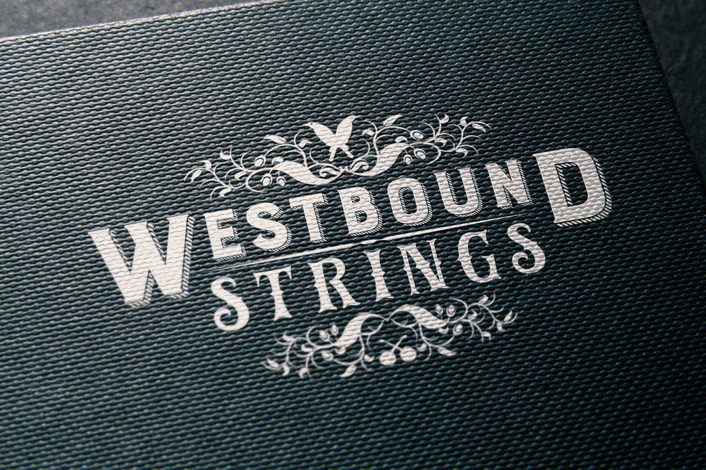 Logo Design: Westbound Strings by Jesse Ladret at Coroflot.com