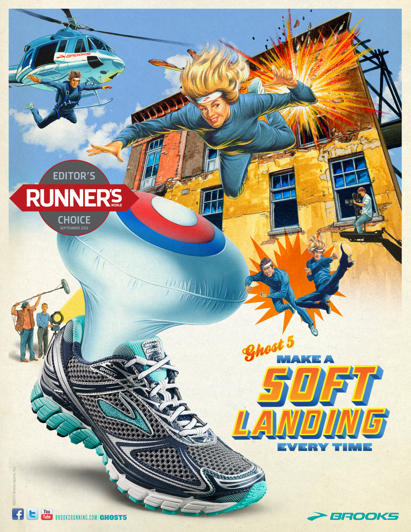 Brooks Running Shoe Co by Cameron Braithwaite at Coroflot.com