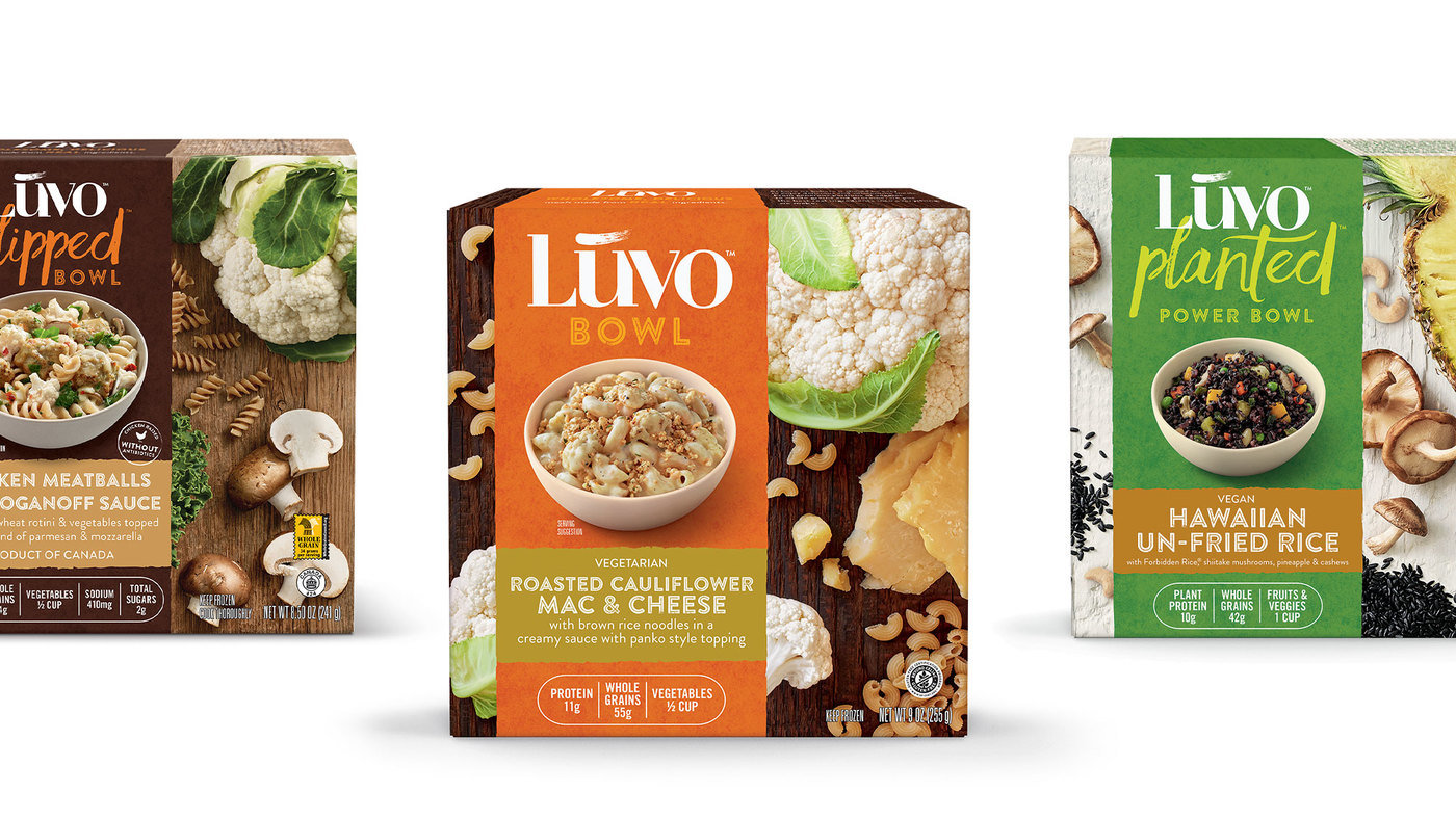 Luvo Foods by Peter Chlebak at Coroflot.com