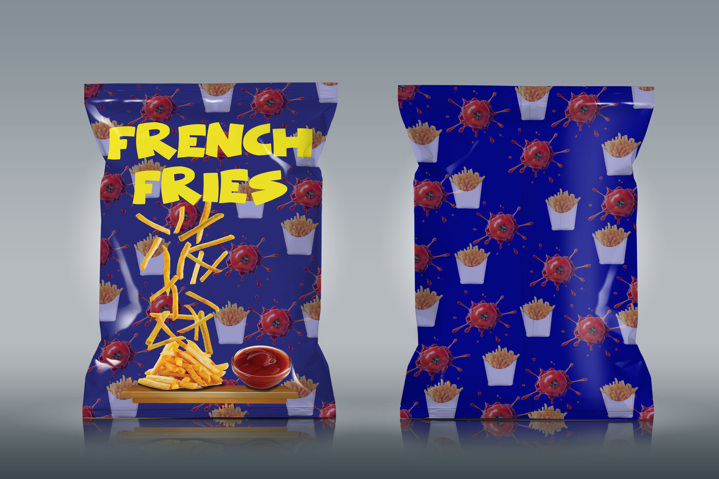 French Fries Packet by Abhijeet More at Coroflot.com