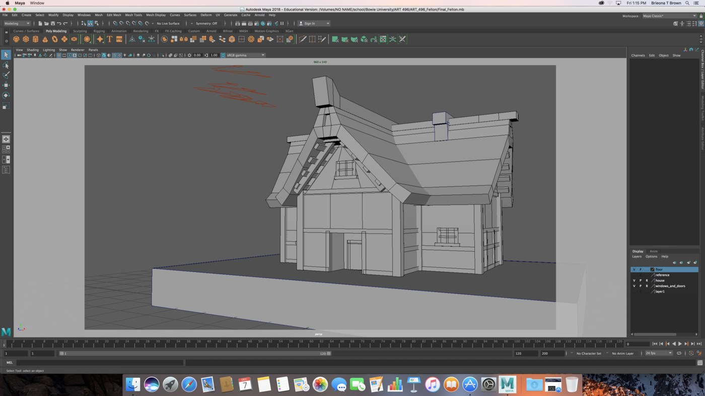 419 3D Modeling by Jessica Felton at Coroflot.com
