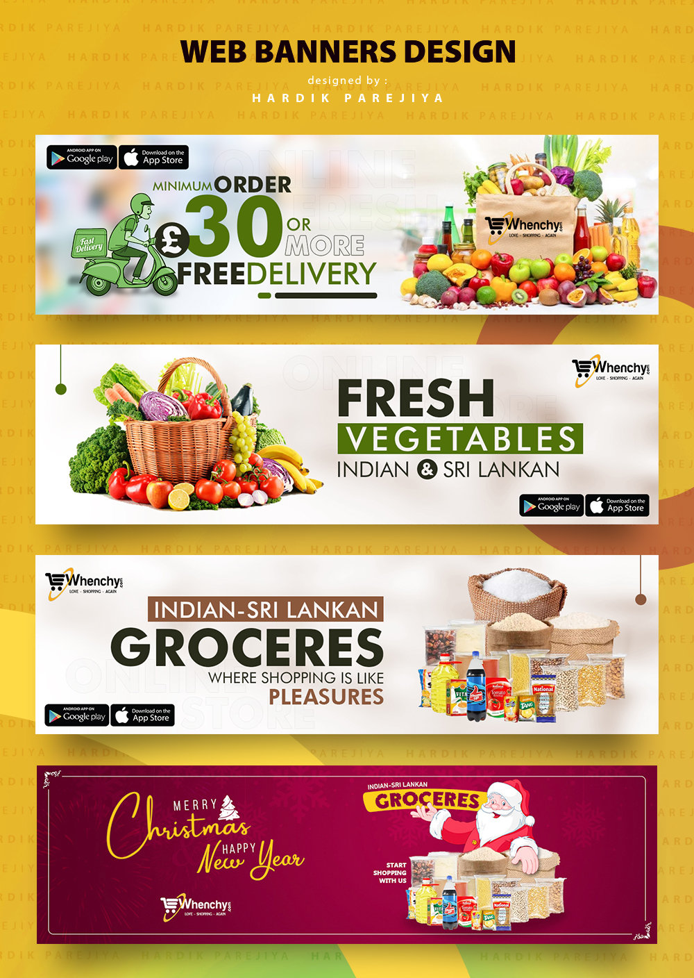 Web Banners Design by Hardik Parejiya at Coroflot.com