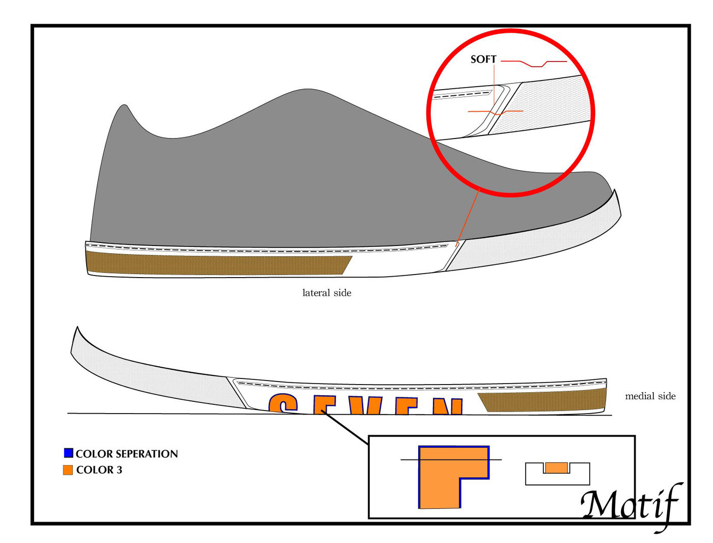 OUTSOLE DRAWING by KENNETH LIN at Coroflot.com