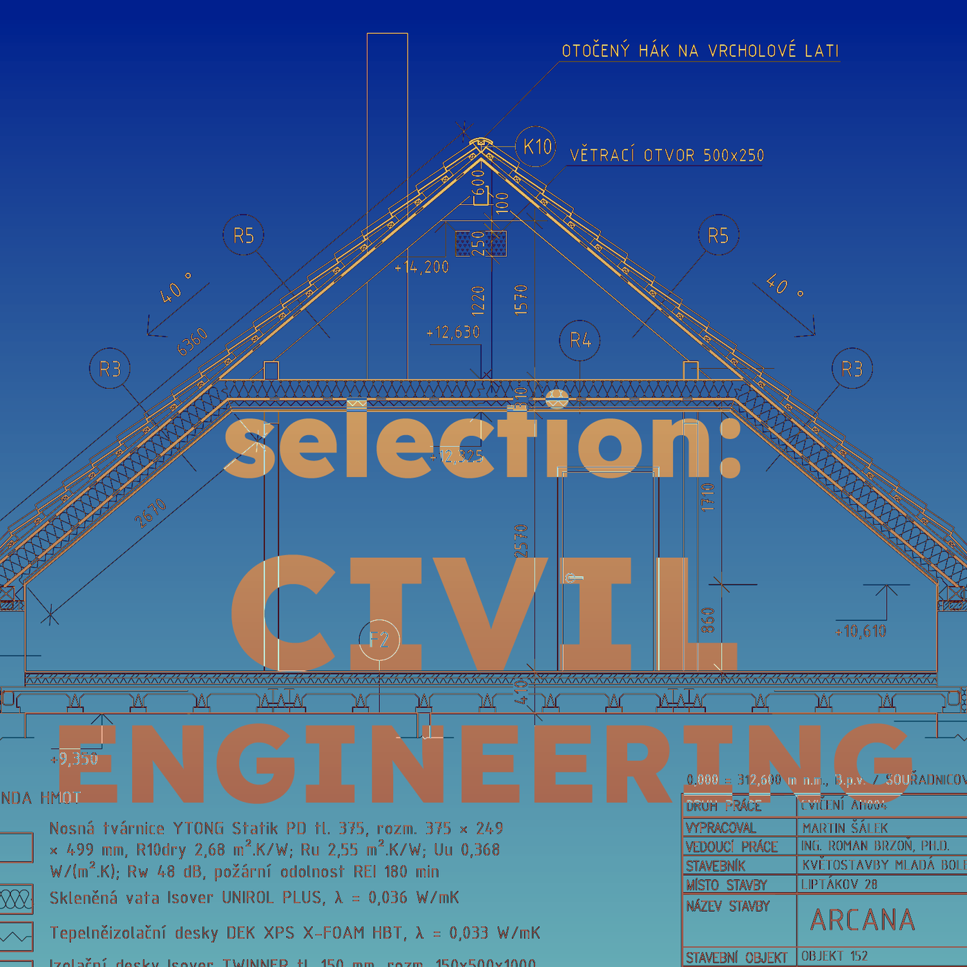 Civil Engineering Design&Drawings by Martin Šálek at Coroflot.com