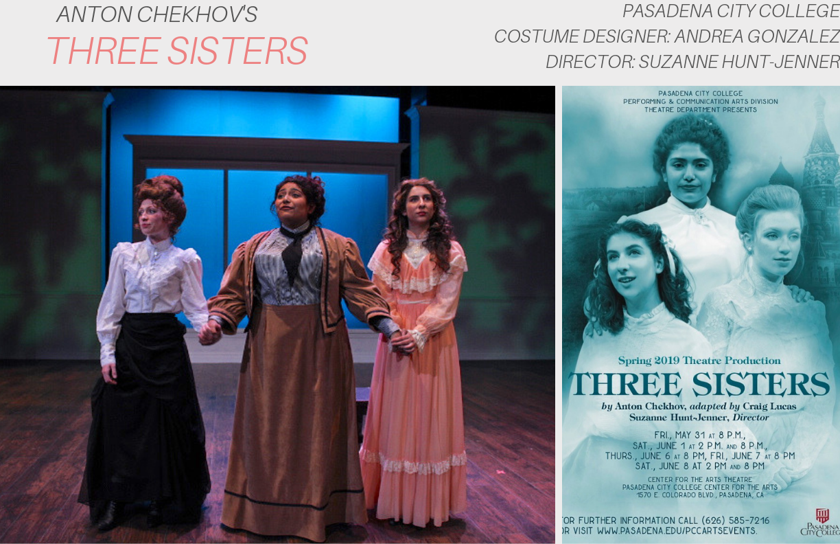 Three Sisters - Costume Designer by Andrea Gonzalez at Coroflot.com