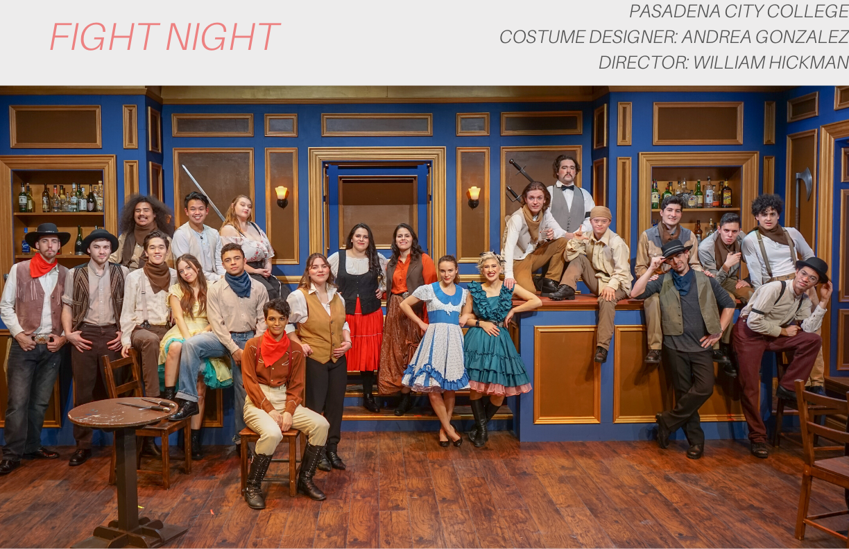 Fight Night Costumes by Andrea Gonzalez at Coroflot.com