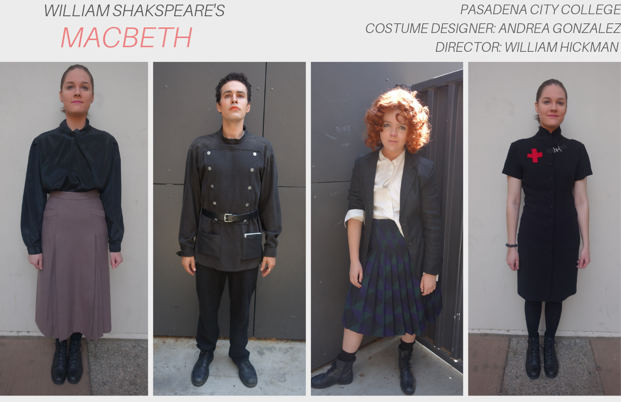 Macbeth - Costume Designer by Andrea Gonzalez at Coroflot.com