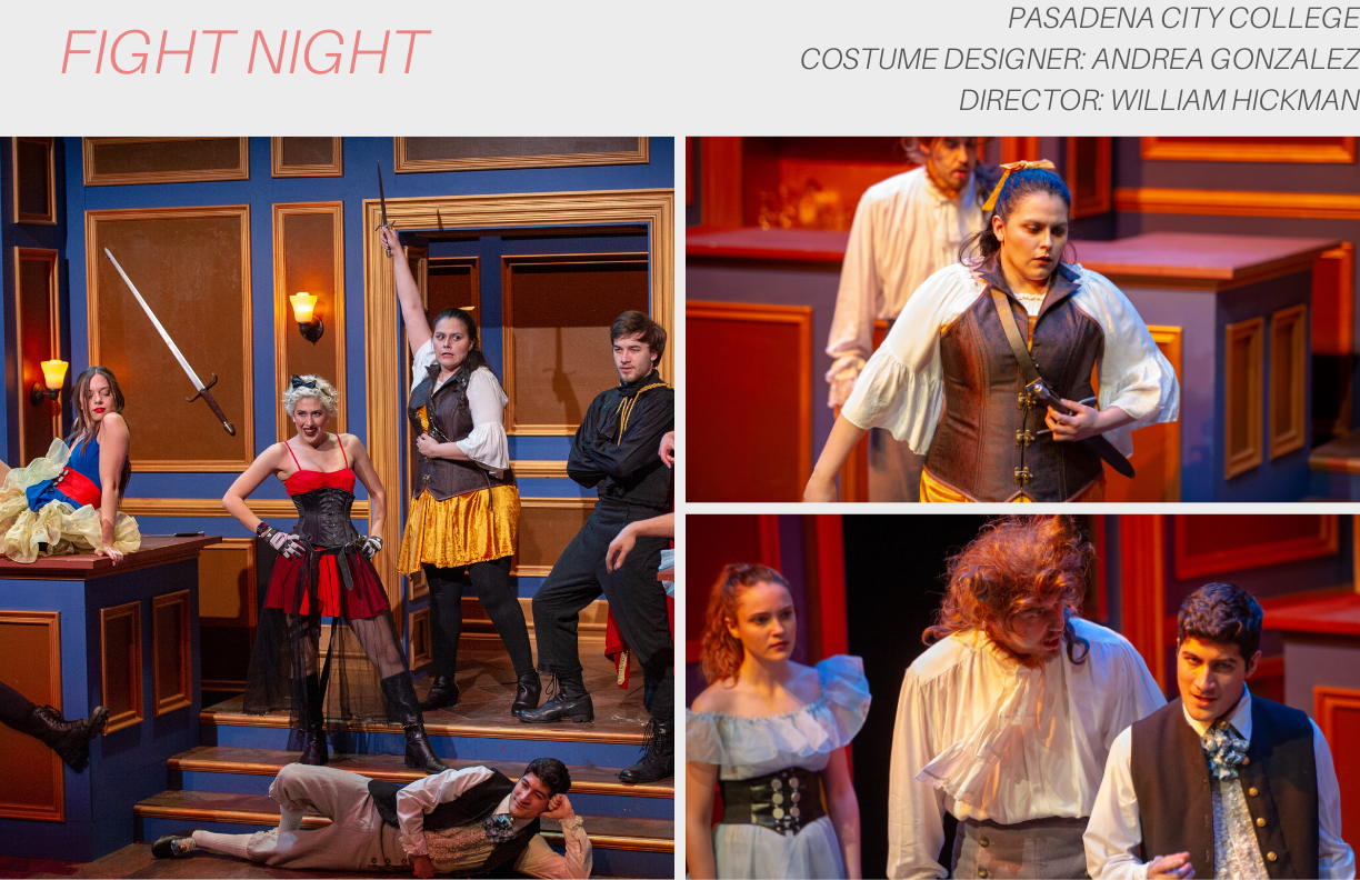 Fight Night Costumes by Andrea Gonzalez at Coroflot.com