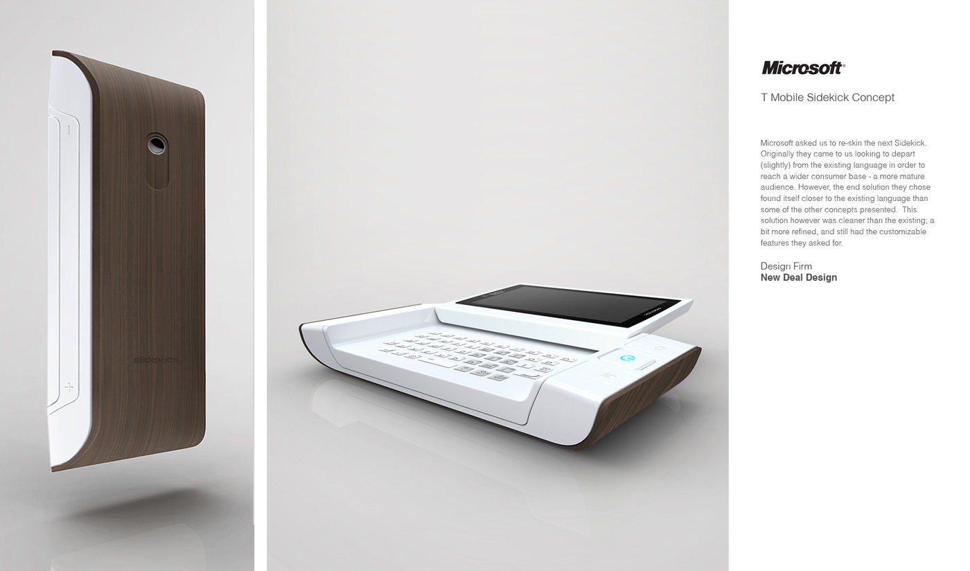 Microsoft | Sidekick Concept by Justin Porcano at Coroflot.com