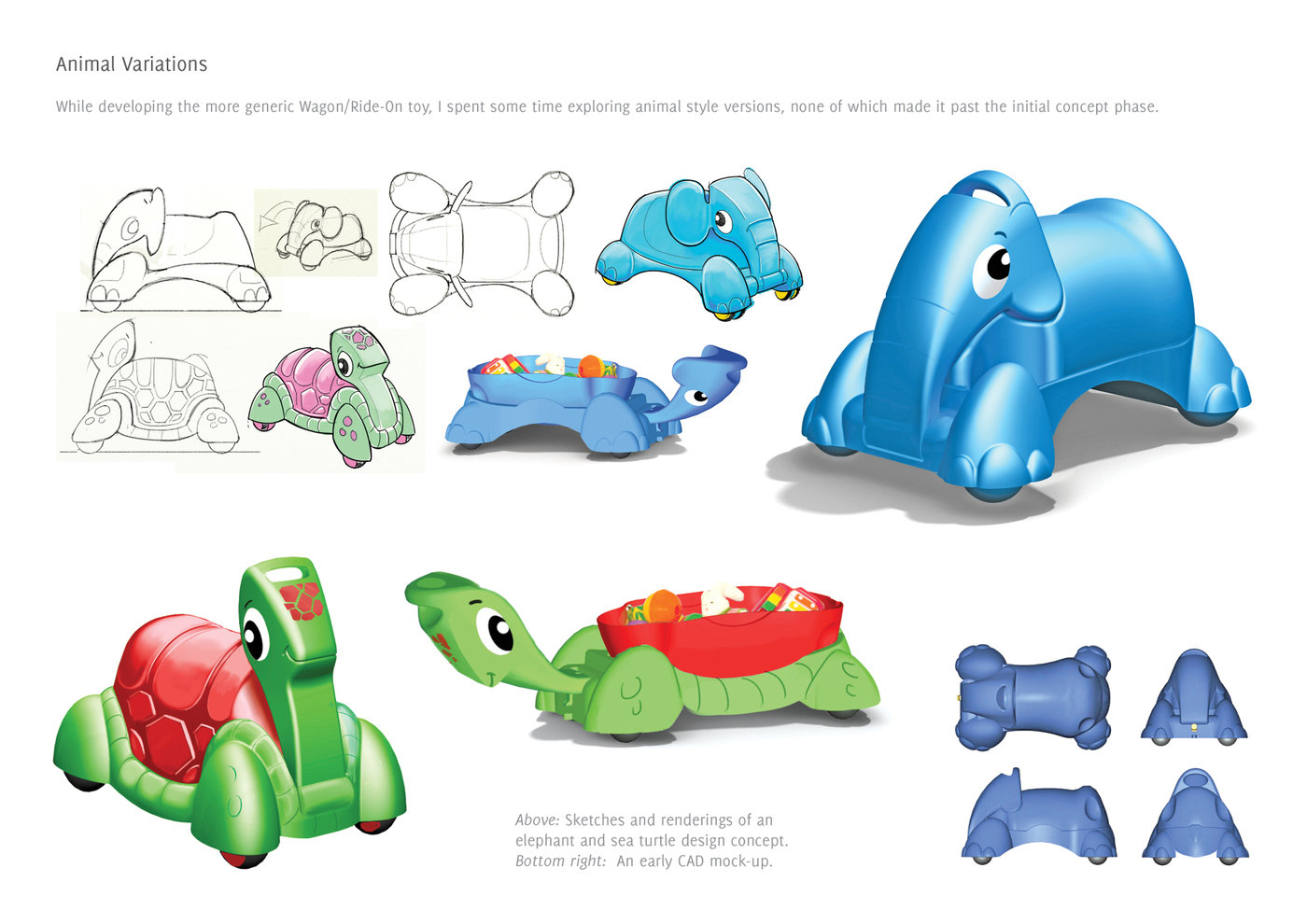 Nesting Wagon / Ride-On Convertible by Cole Ranze at Coroflot.com