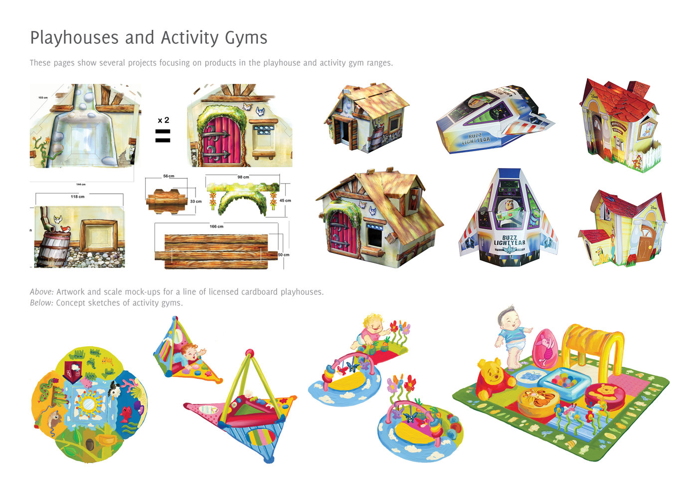 Playhouses and Activity Gyms by Cole Ranze at Coroflot.com