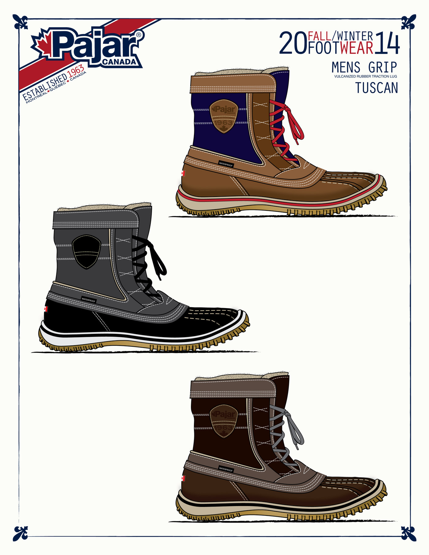 Pajar Canada FW2014 Winter Performance Fashion Footwear by Elie Man at ...