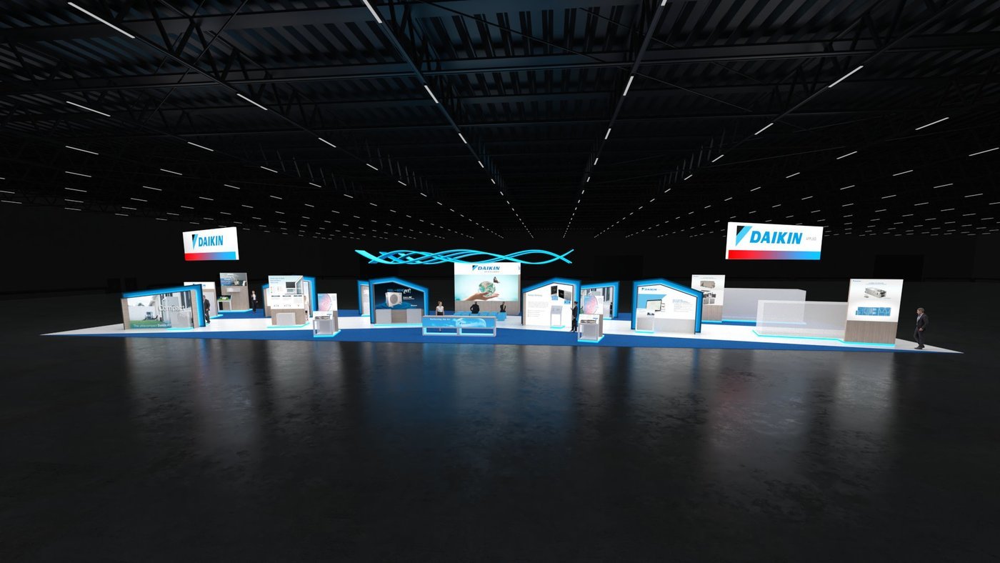 Daikin 50x150 Exhibit Concept by Justin Montoya at Coroflot.com