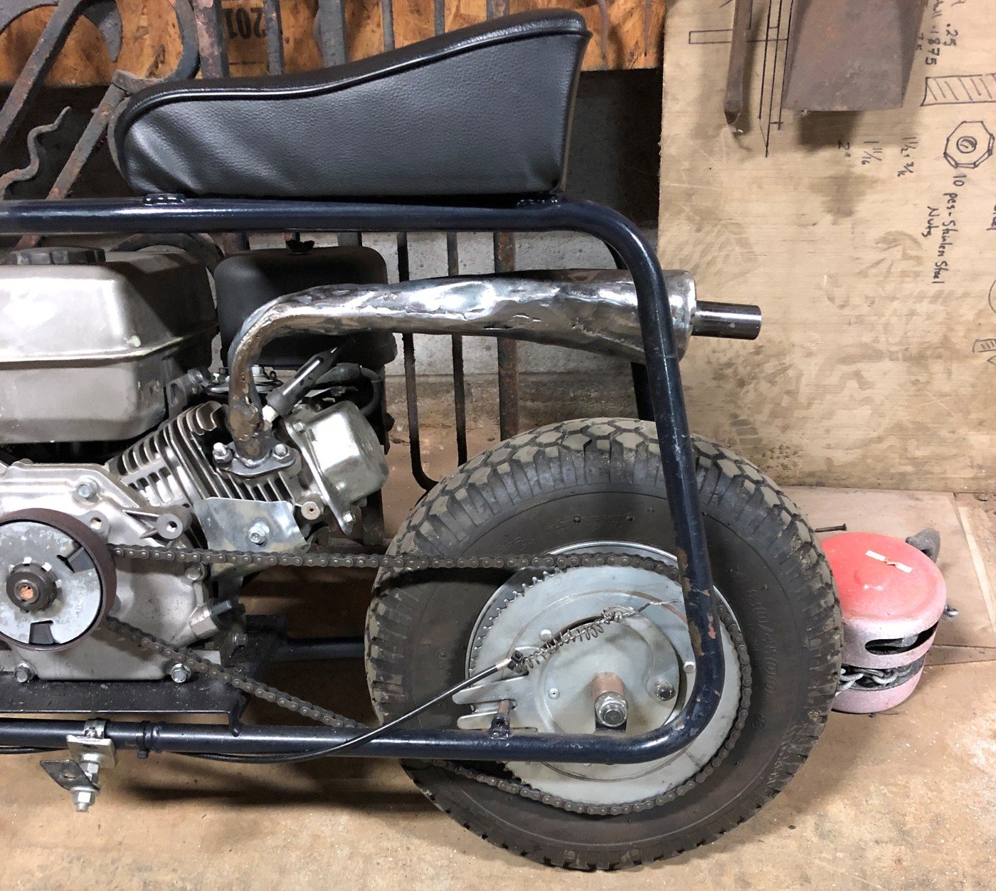 Hand-forged Mini Bike Exhaust by Ian Dansereau at Coroflot.com