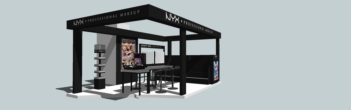 NYX Professional Makeup Department Store Counter Renovation Project by ...