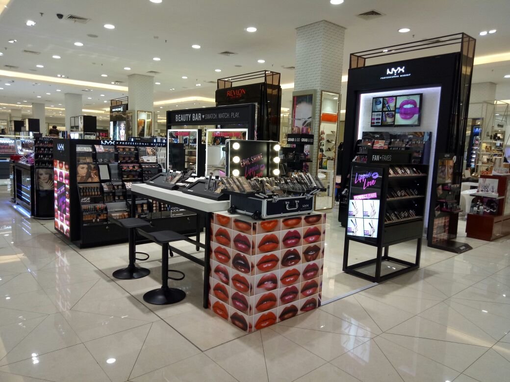 NYX Professional Makeup Department Store Counter Renovation Project by ...