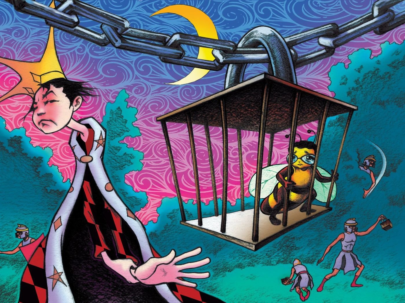 Bill Bee and the Angry Prince by John Lewis at Coroflot.com