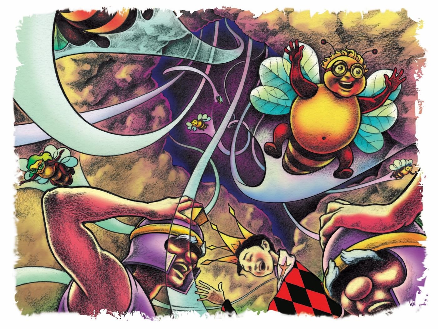 Bill Bee and the Angry Prince by John Lewis at Coroflot.com