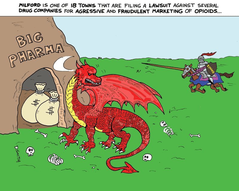 Editorial cartoon by Douglas Smith at Coroflot.com